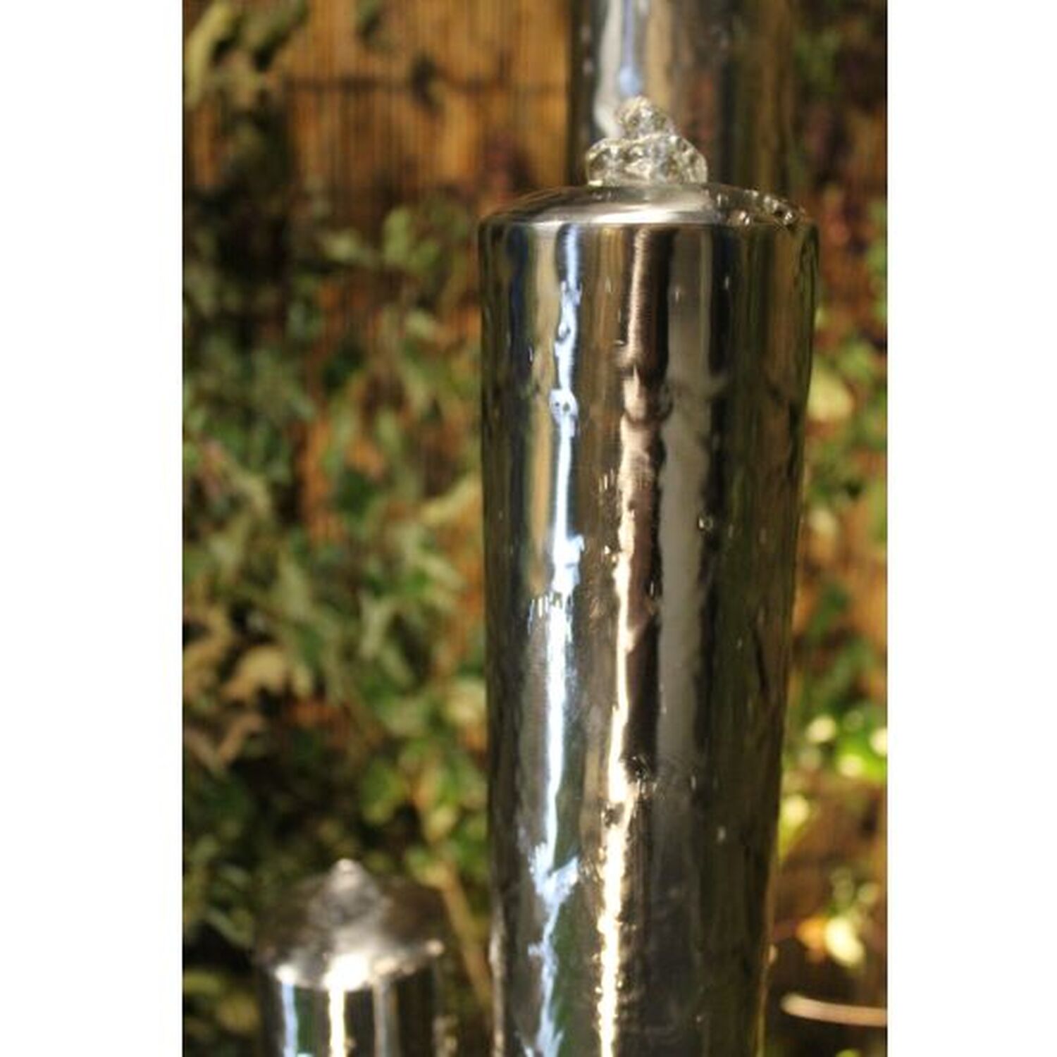 1.37m Stainless Steel Tube Modern Metal Solar Water Feature