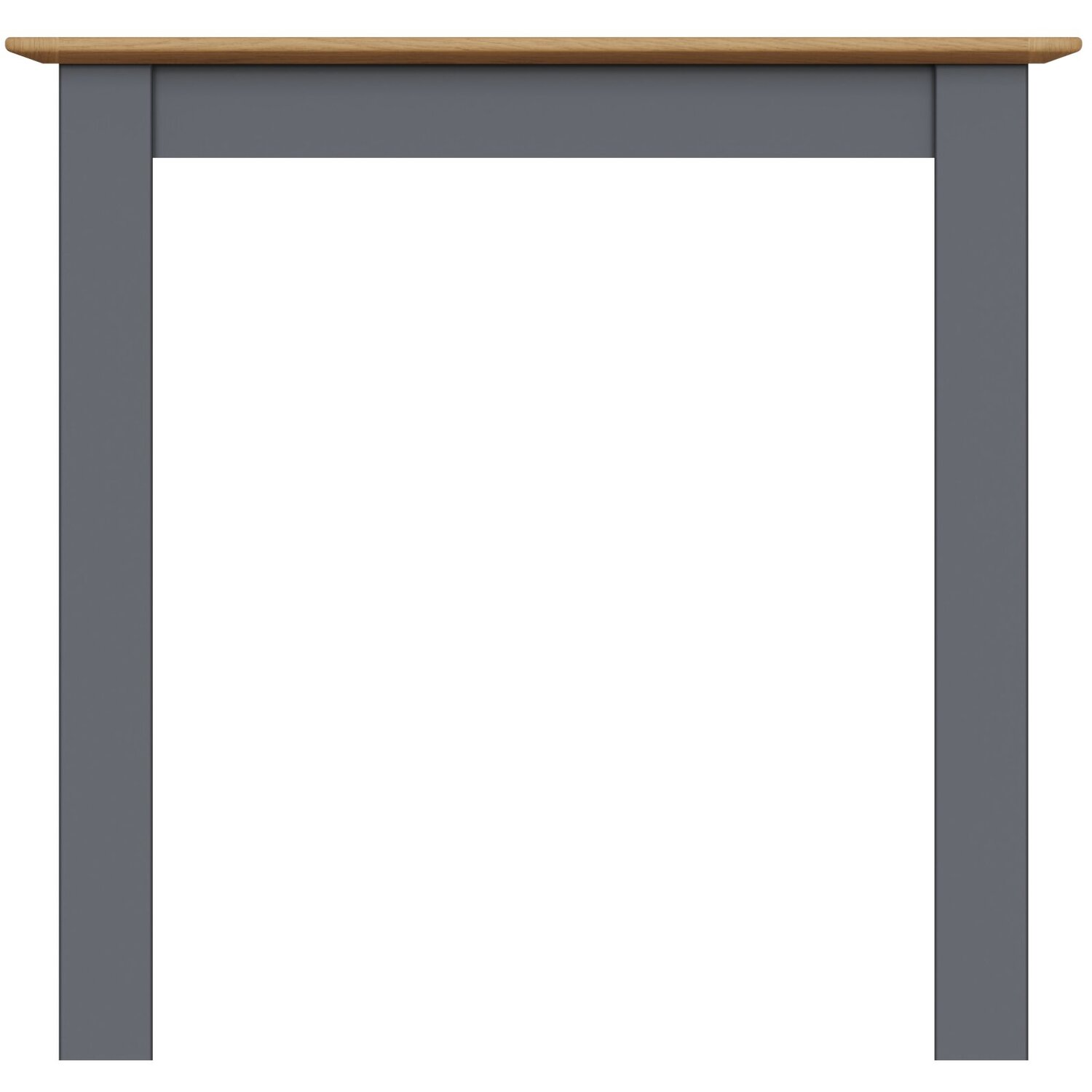 Large Square Oak Compact Dining Table