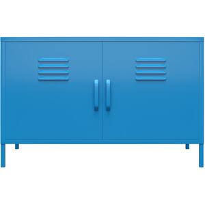 Cache metal locker with 2 doors
