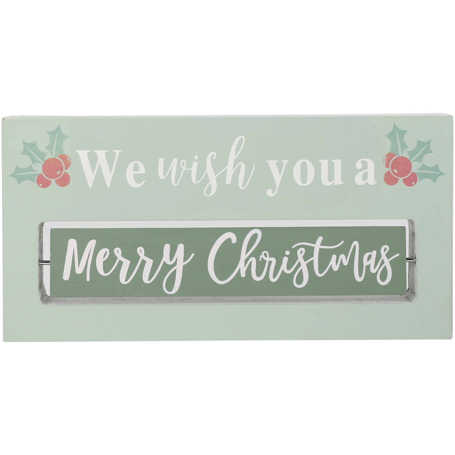 Changeable We Wish You Sign