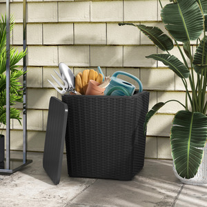 43L Outdoor Patio Storage Box