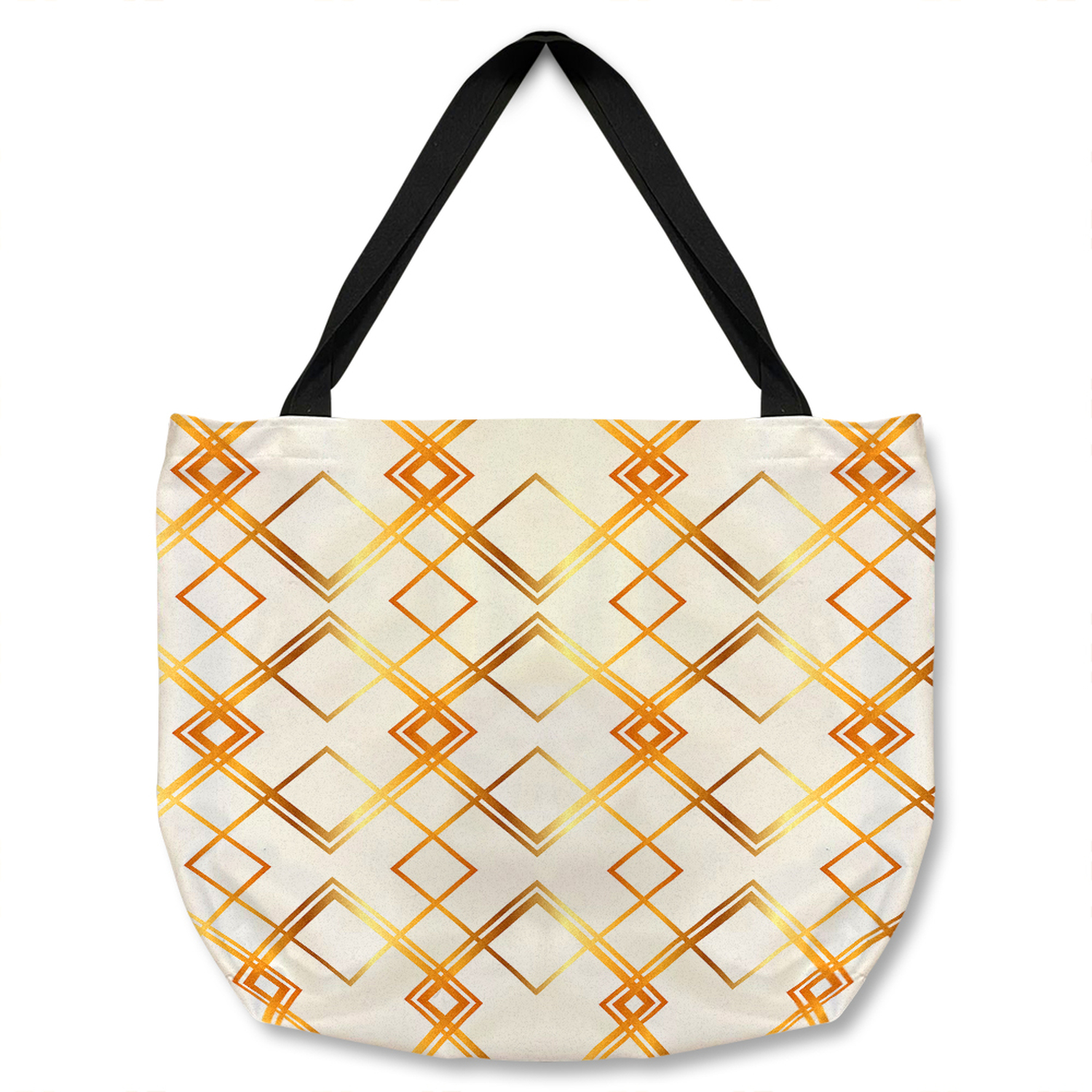 Geometric Golden Pattern Tote bag