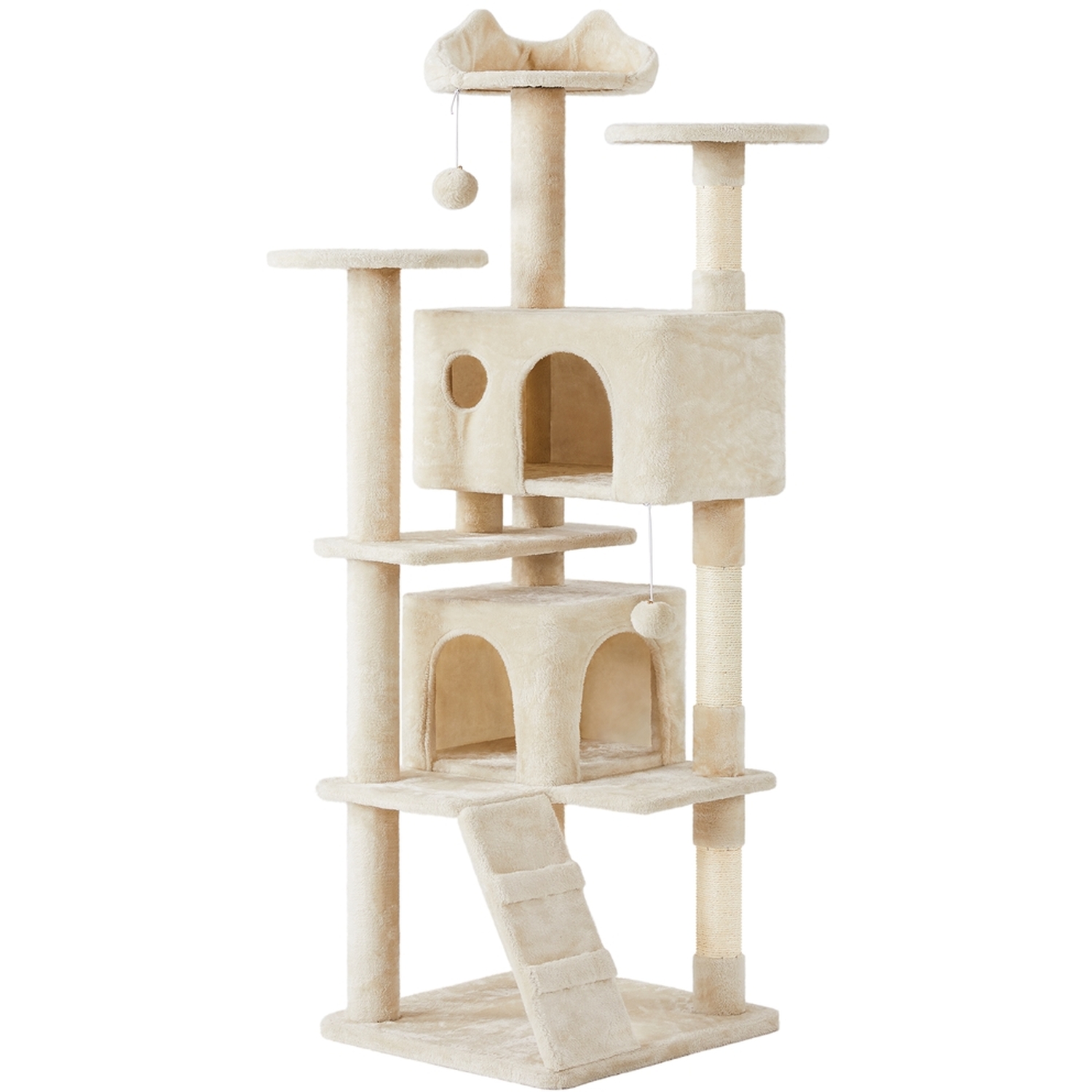 Multilevel Cat Tree with Scratching Posts