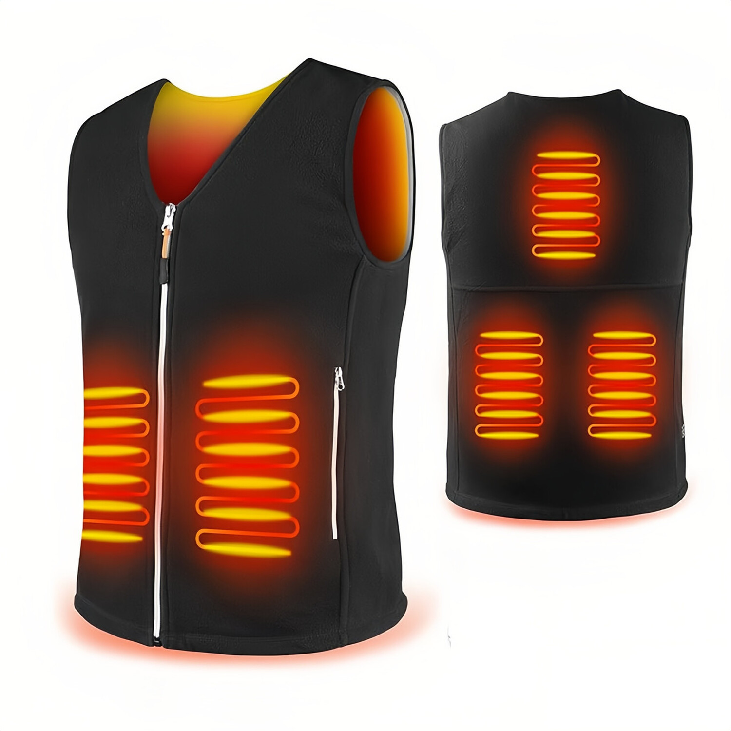 Smart Electric Heating Vest with Temperature Control