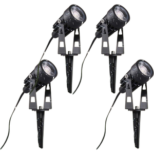 4 in 1 LED 12V Spotlights "Warm White" Garden Landscape Up Spot Lights