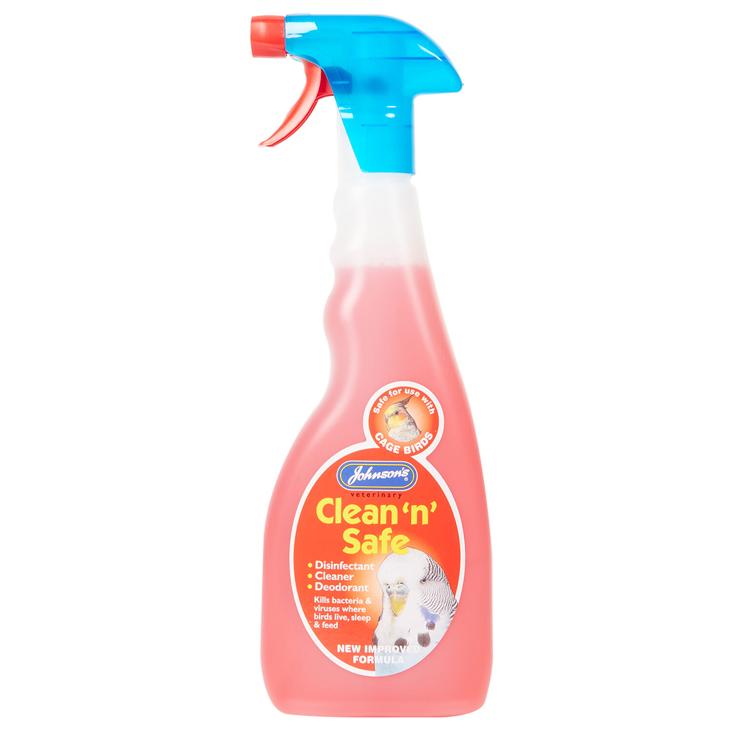 Johnson's Clean N Safe Disinfect Spray for Cage Birds
