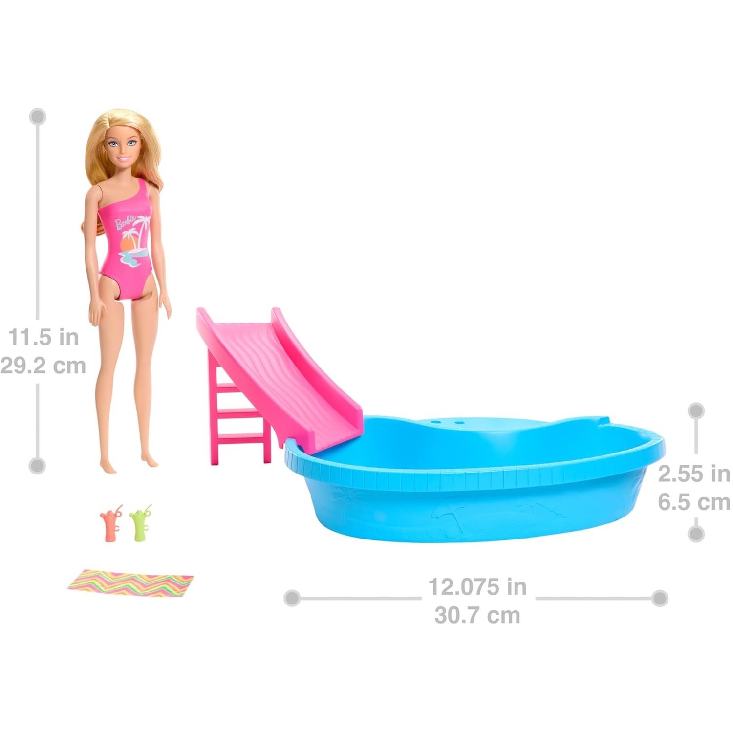 Barbie Doll And Pool Playset