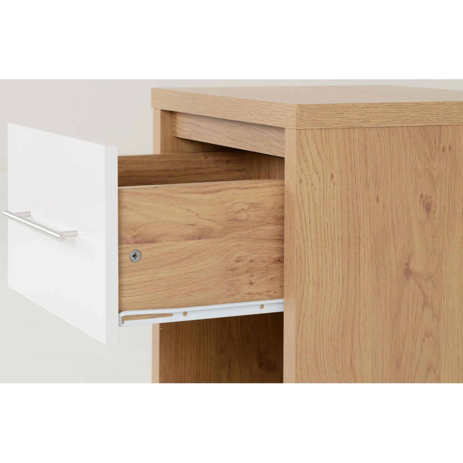 Seville 1 Drawer Bedside Cabinet