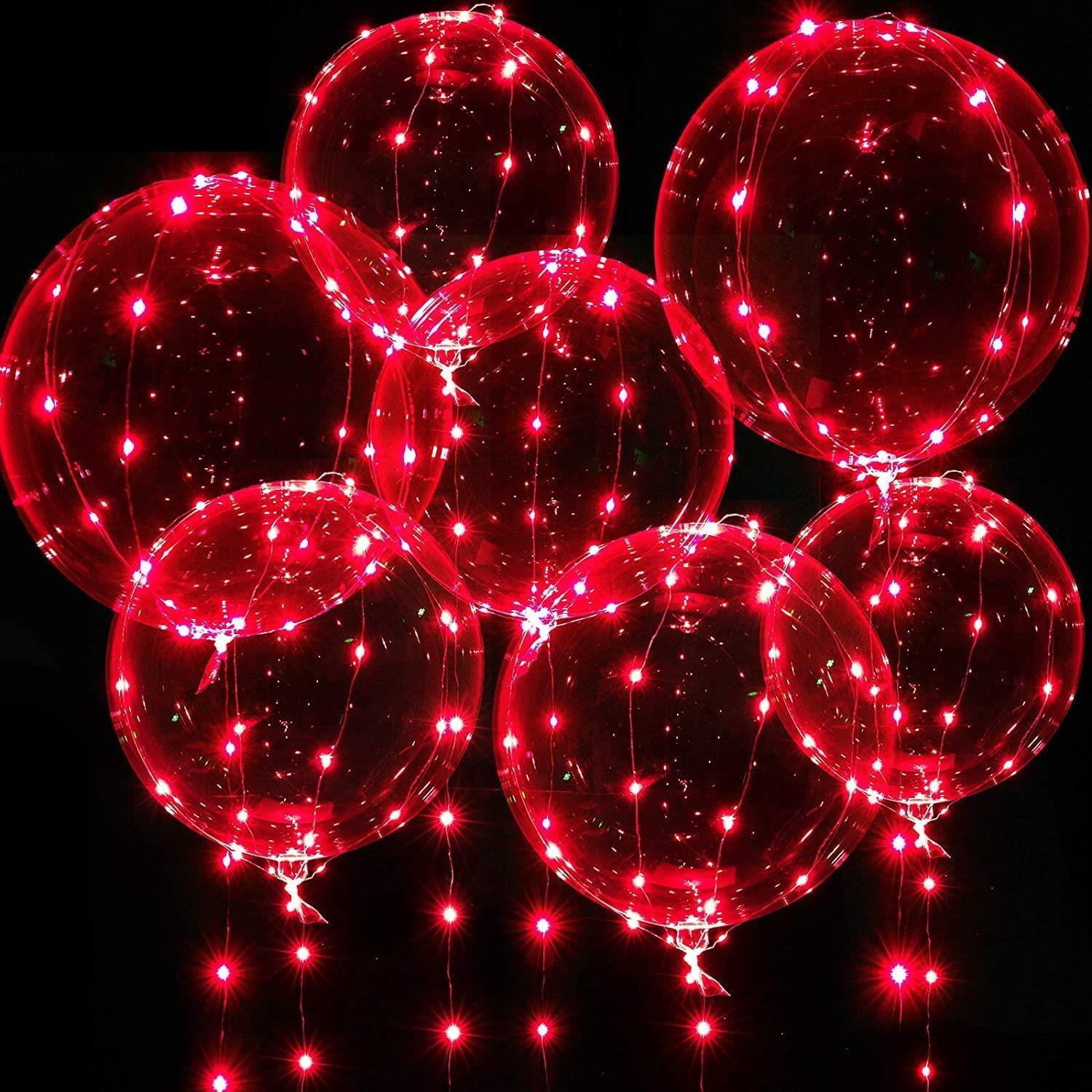LED Light Up Bubble Balloons party Decoration