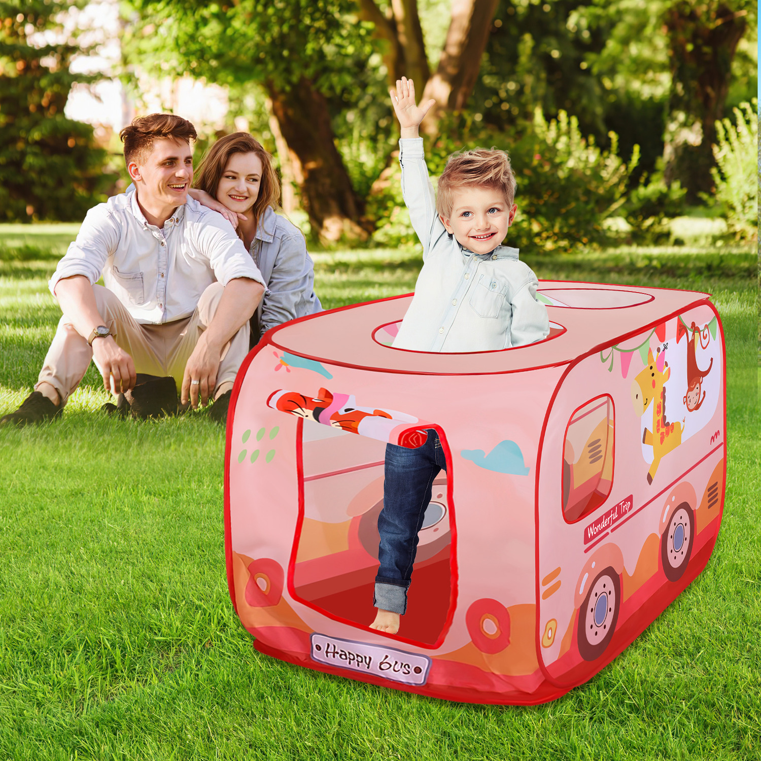 Zoo Theme Playhouse Toddler Tent