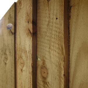 Premier Dome Top Feather Edge Fully Framed Garden Fence Panels