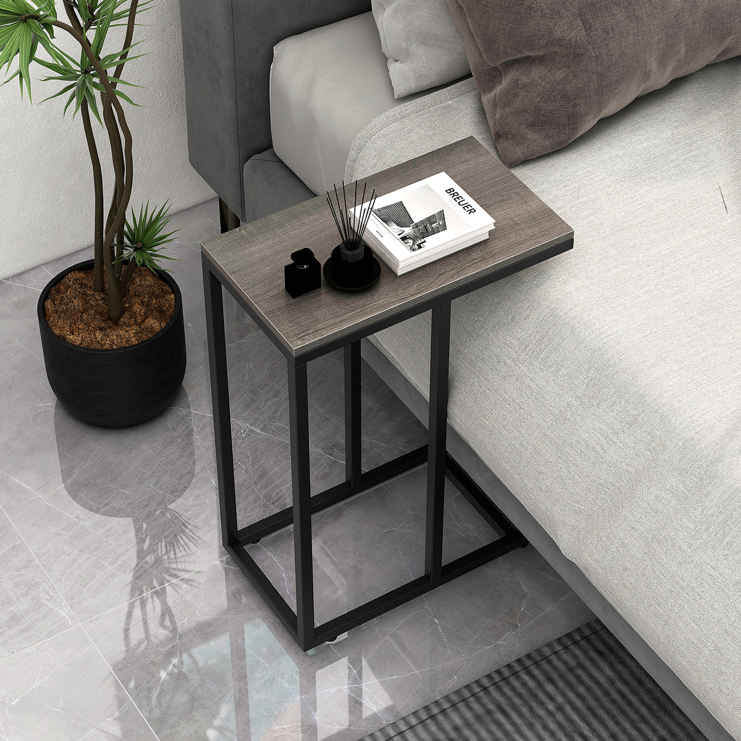64cm High Sofa Side Table