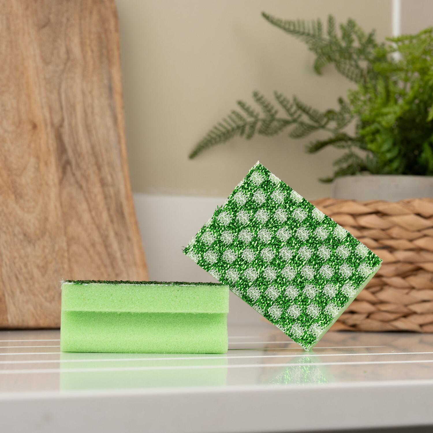Pack of 2 Fairy Max Power Sponge Scourers