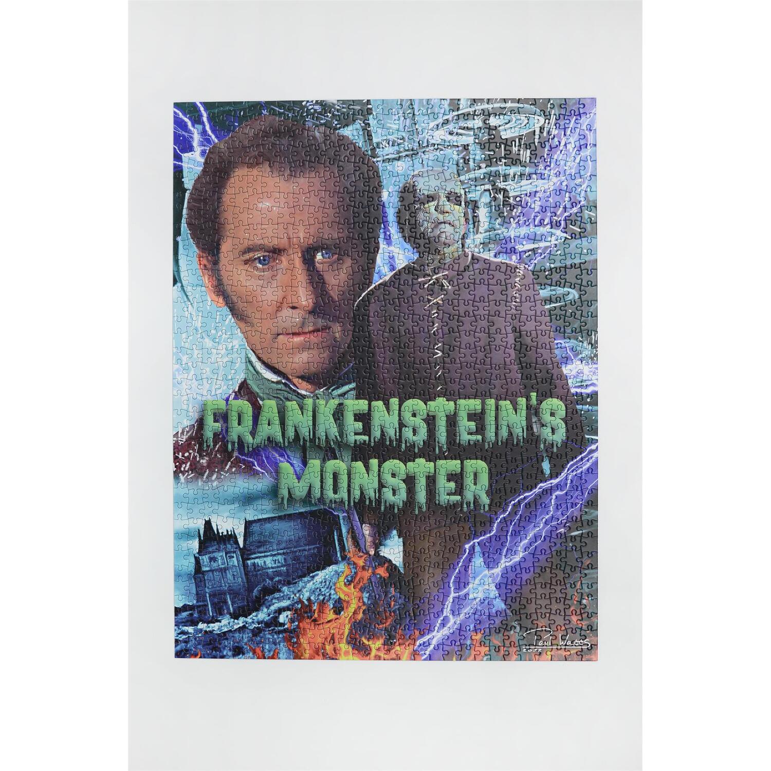 Frankenstein's Monster 1000 Piece Jigsaw Puzzle
