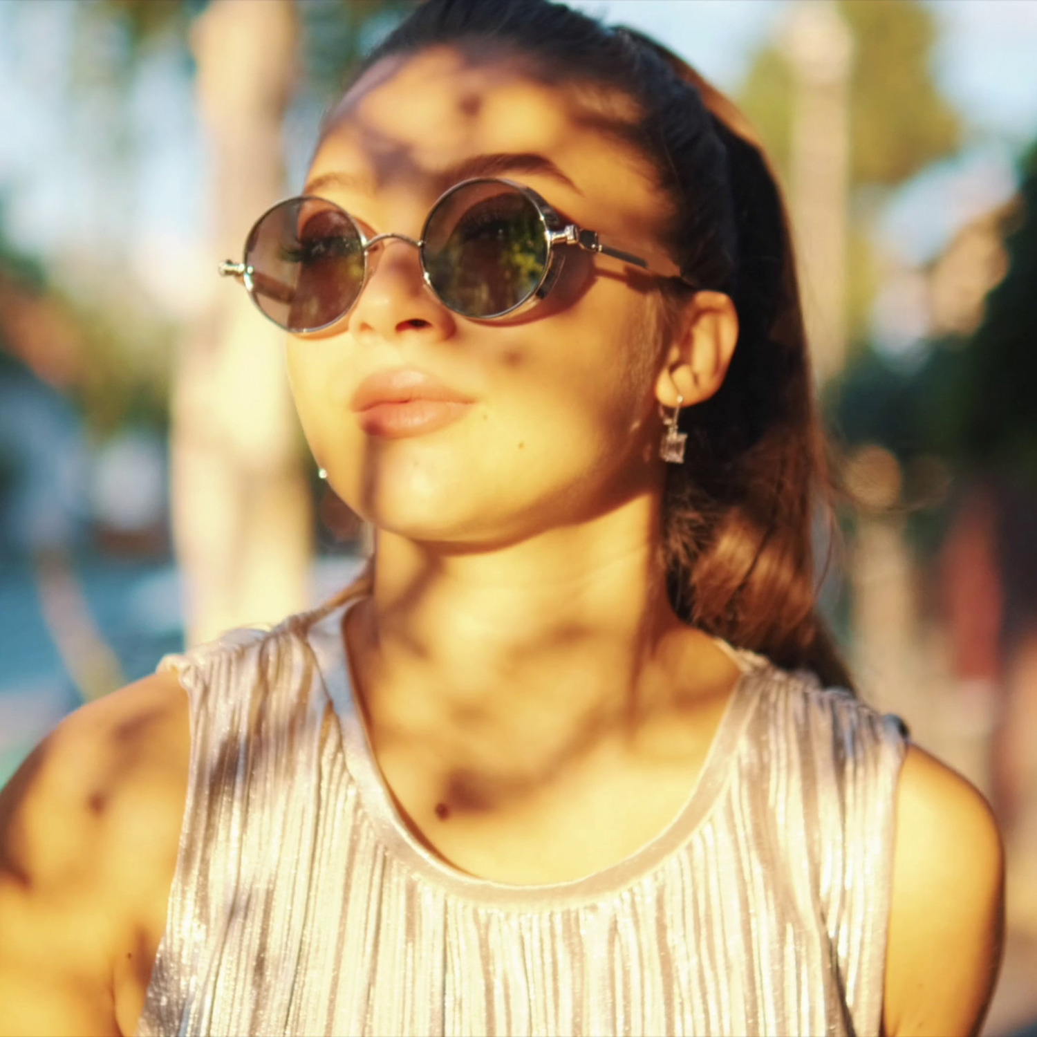 Adults UV400 Sunglasses with Side Blinders Mens Womens
