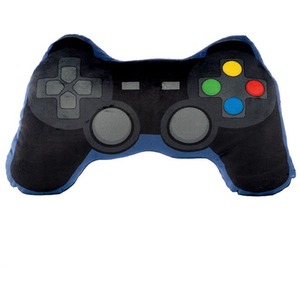 Game Over Game Controller Shaped Plush Cushion