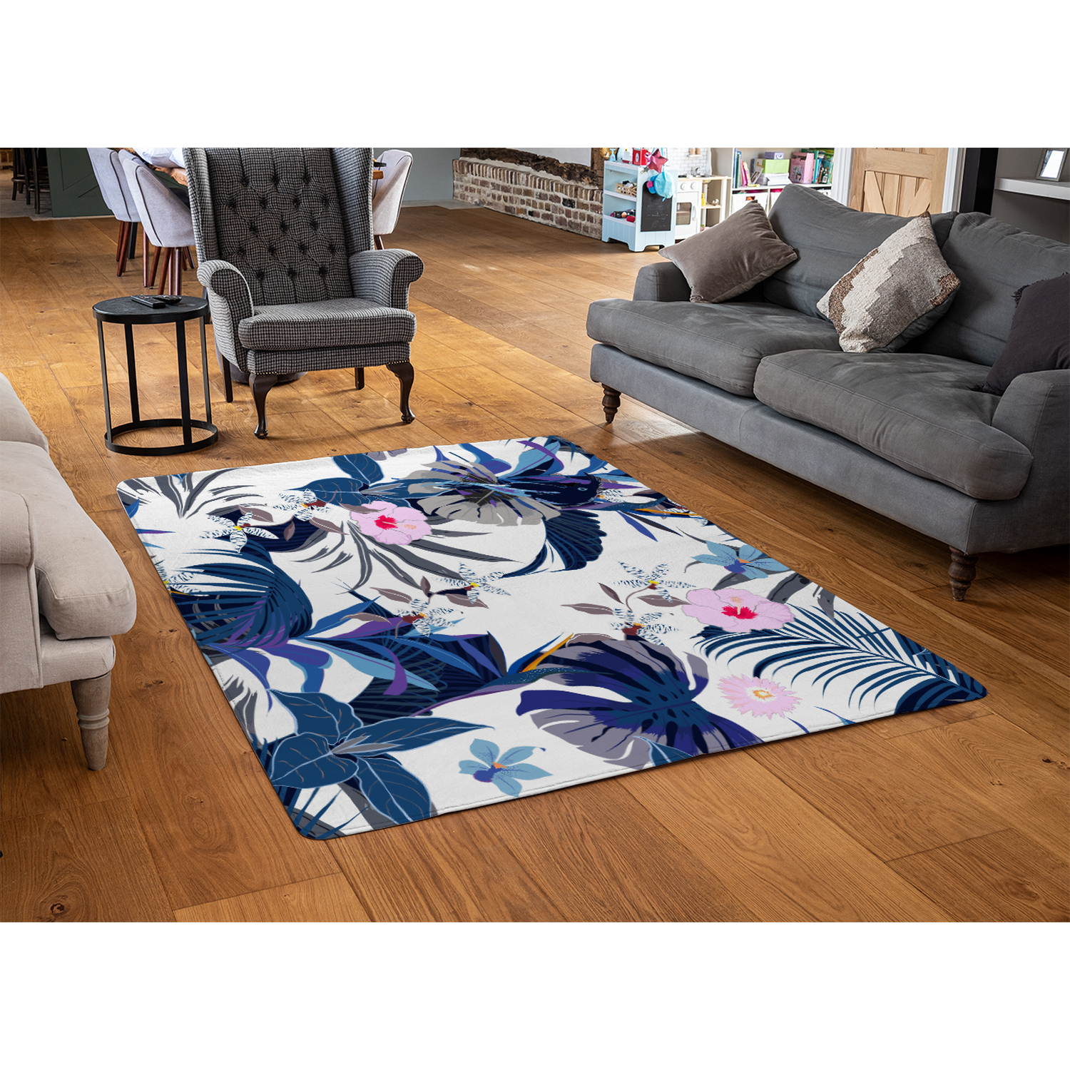 Winter Tropical Rug