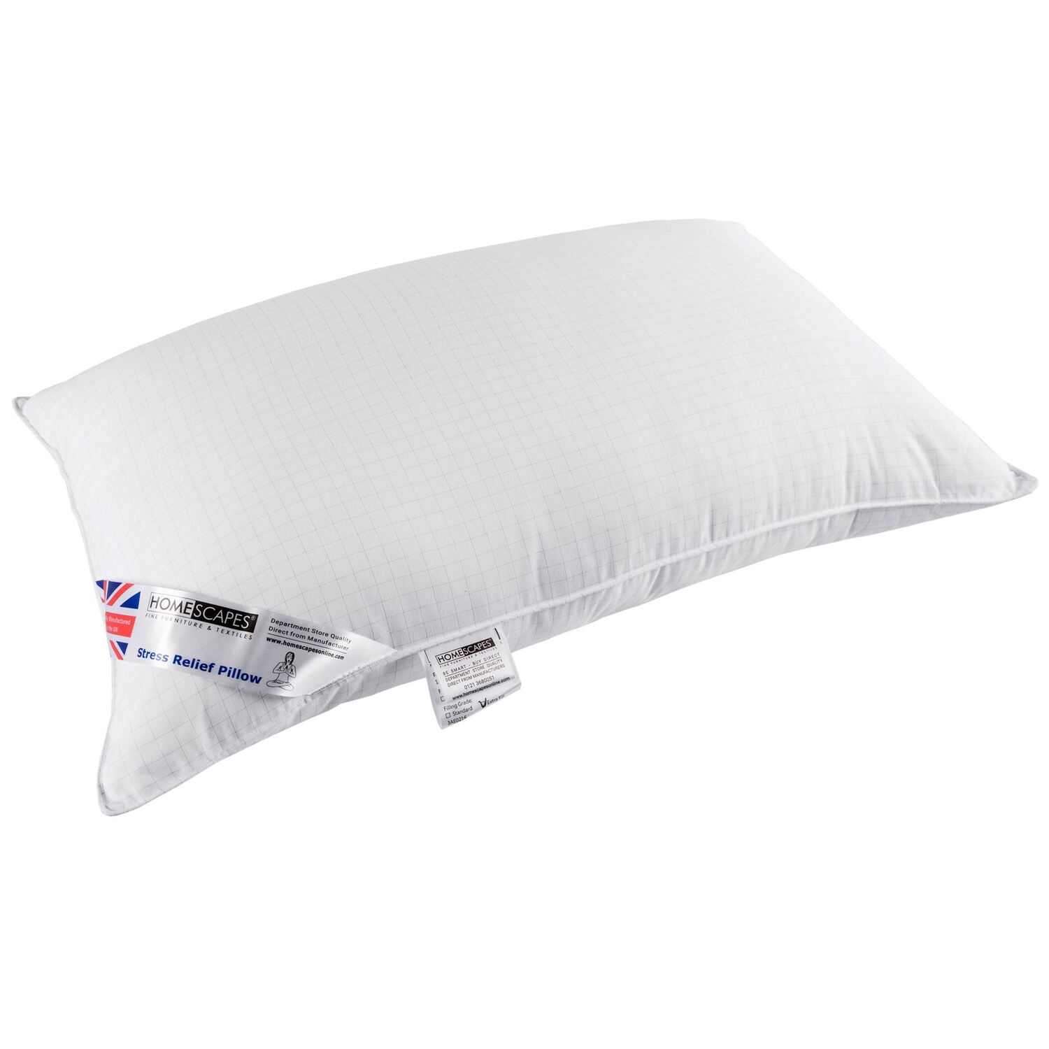 Anti Stress Pillow Super Microfibre Extra Fill