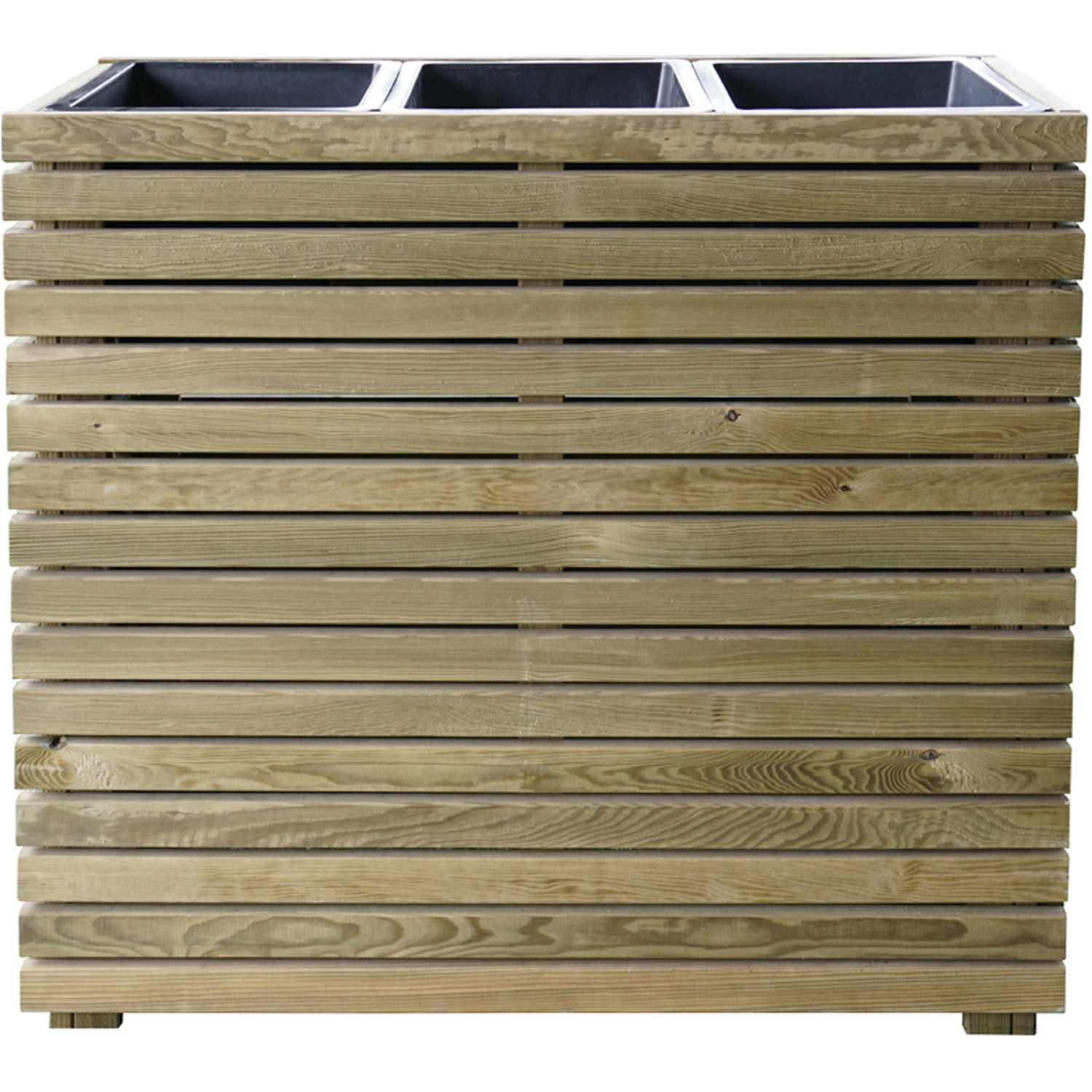 Horizon Outdoor Rectangular Wooden Planters