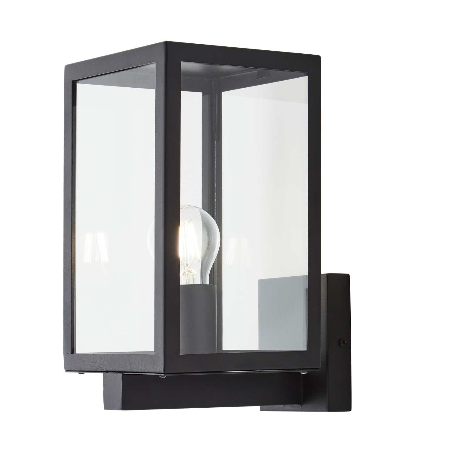 Cetus Outdoor Glass Panel Wall Light