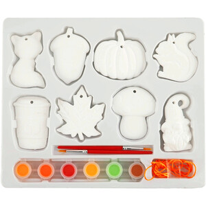 Paint Your Own Autumn Plaster Set