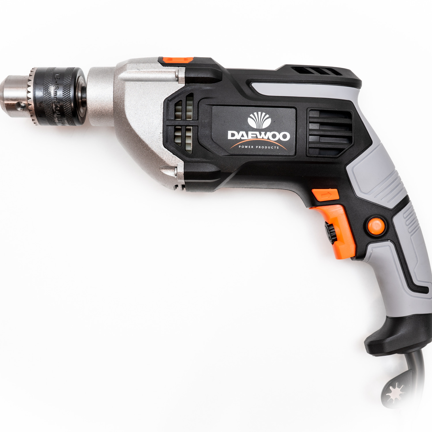 Daewoo Corded Electric 950W Motor Secure Grip 2m Cable Impact Drill ...