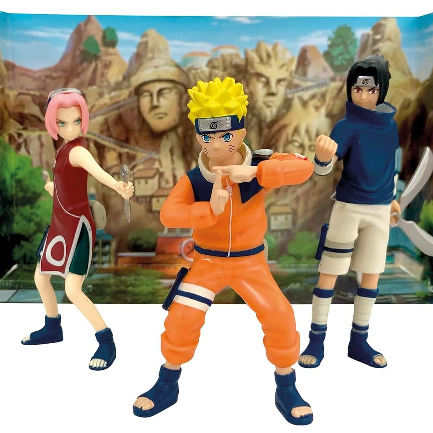 Naruto Gift Box Set 3 Figures (Naruto, Sasuke and Sakura)