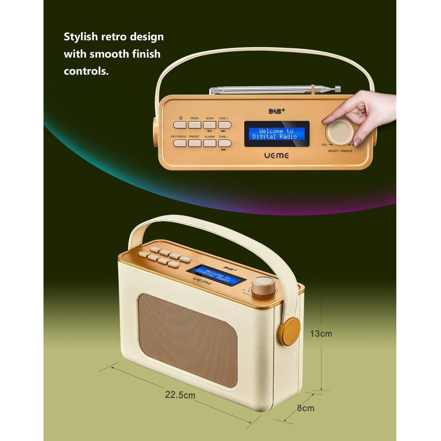 DAB Bluetooth Digital Radio