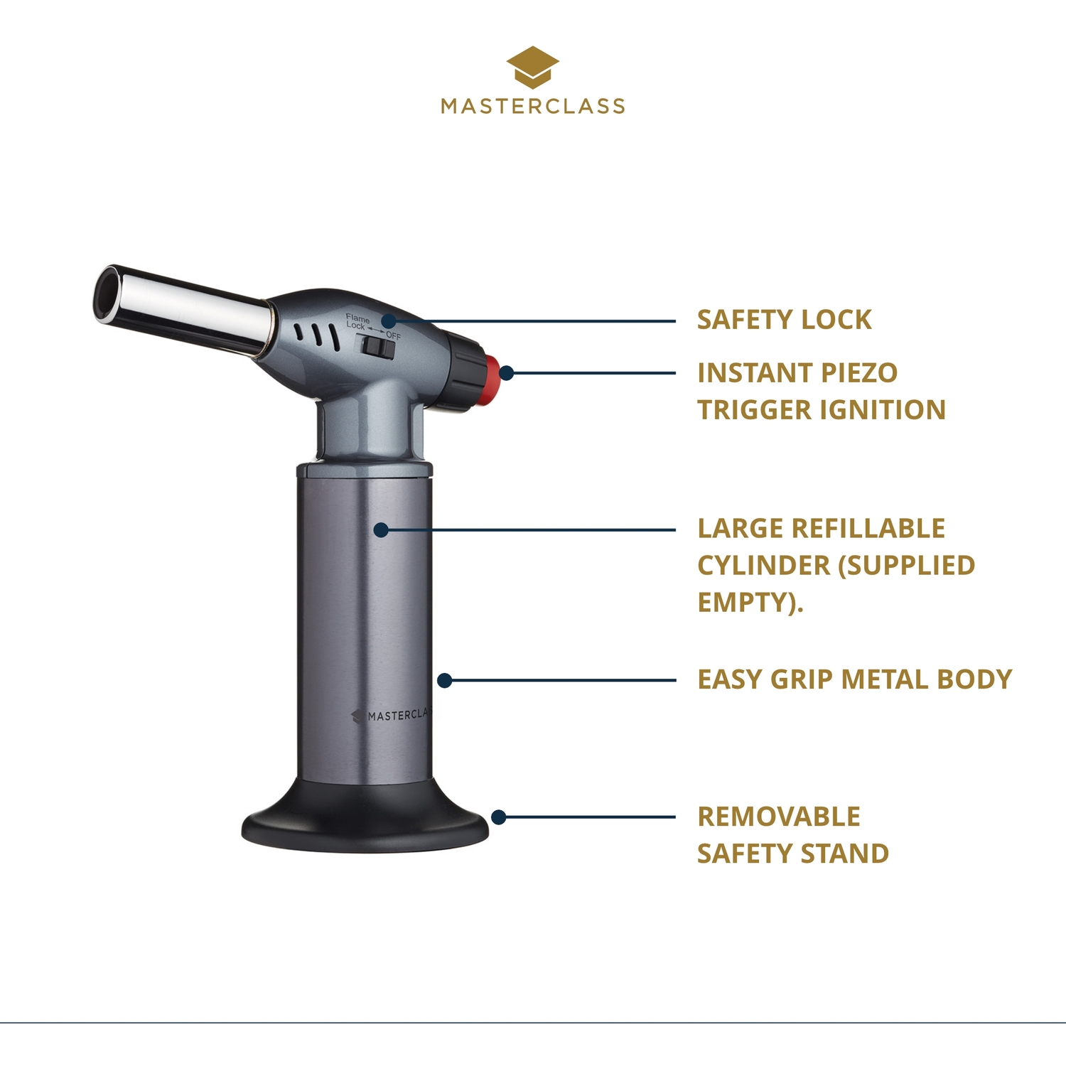 MasterClass Professional Cooks Blowtorch