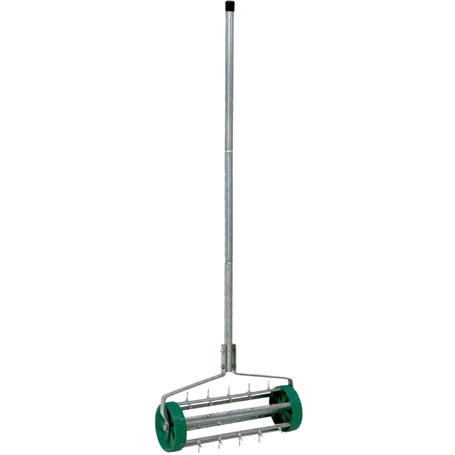 Oypla Heavy Duty Hand Held Push Along Garden Lawn Aerator