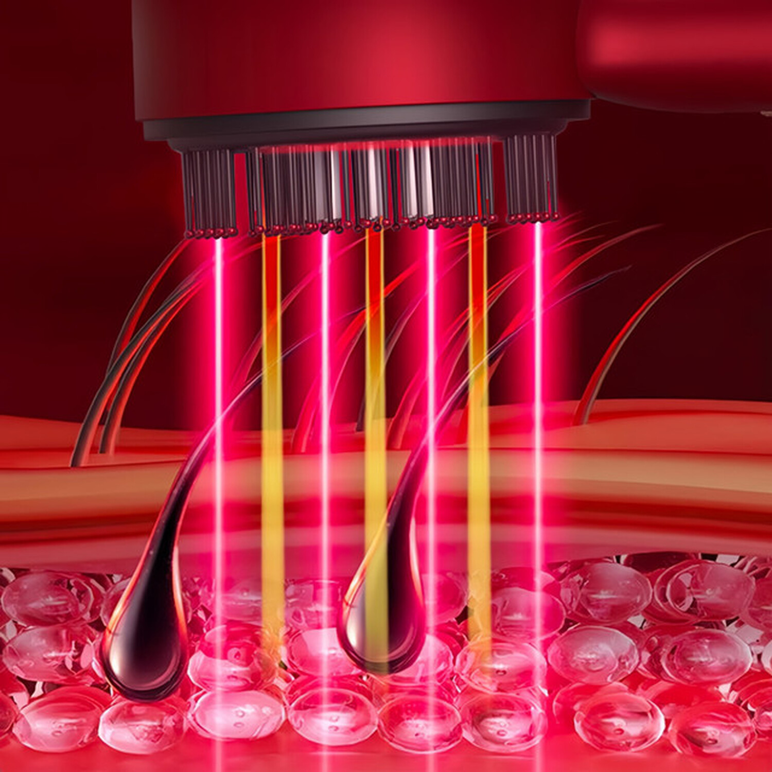 Revolutionary Hair Care Comb with Red Light Therapy
