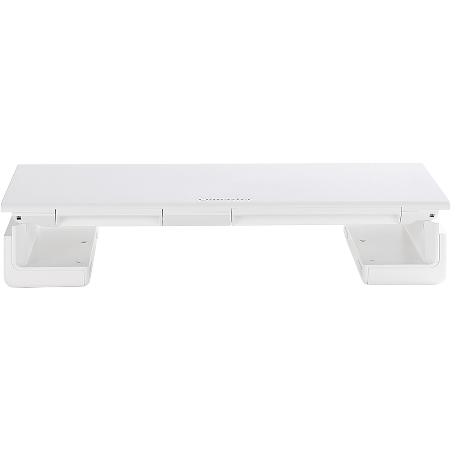 Adjustable Computer Monitor Stand with Storage Shelf