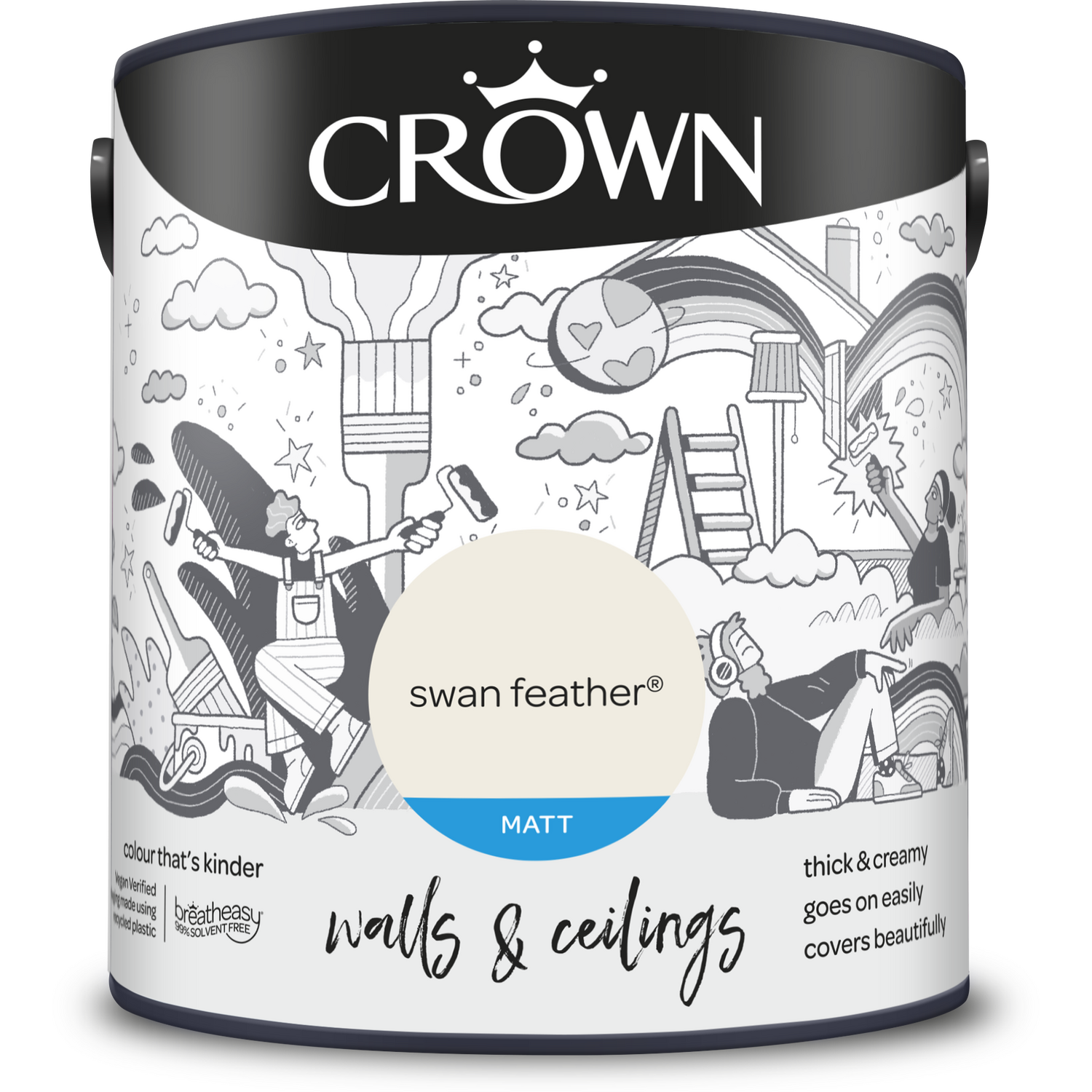 Crown Matt Emulsion