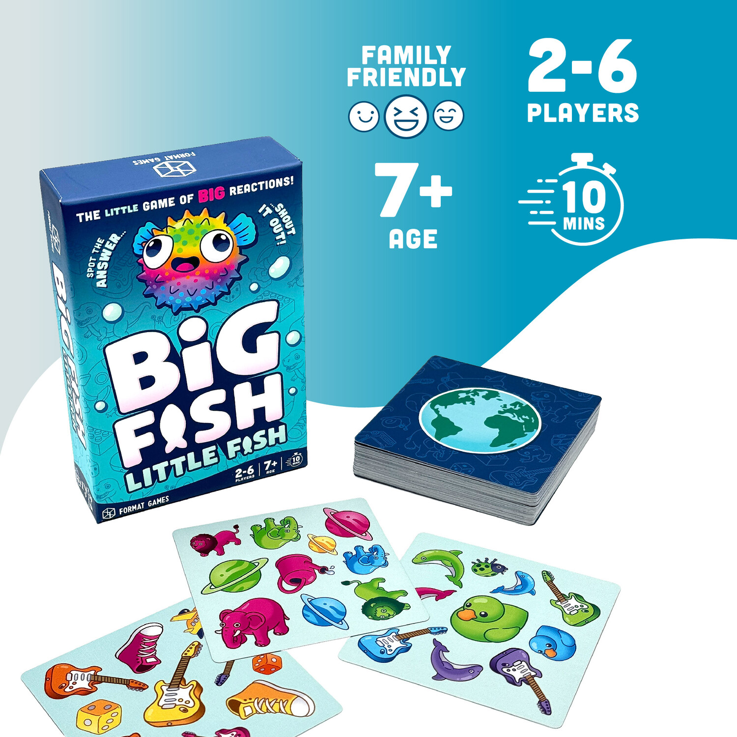 Big Fish Little Fish Fast Card Fun