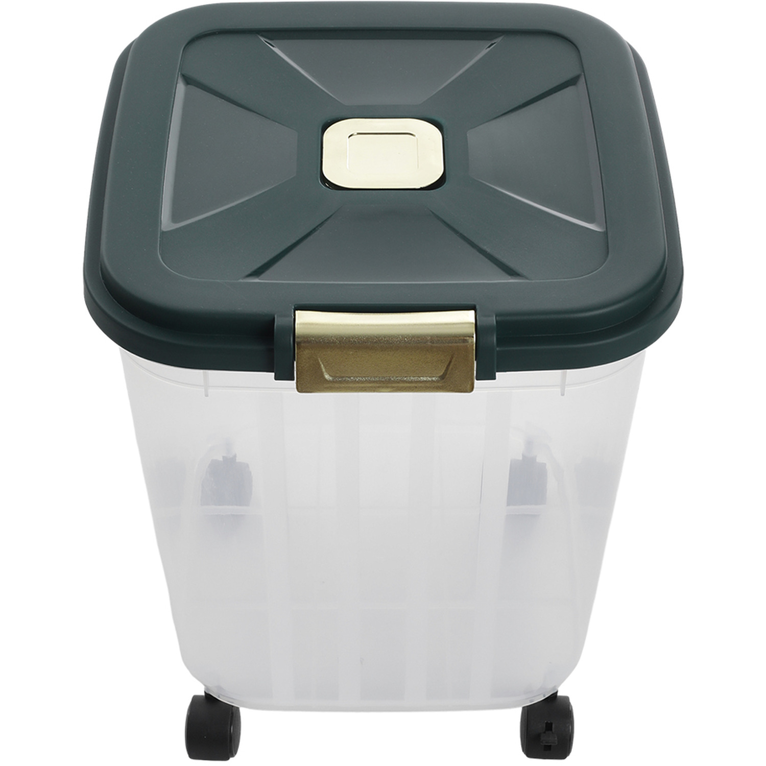 Movable Airtight Food Storage Container with Measuring Cup and Scoop
