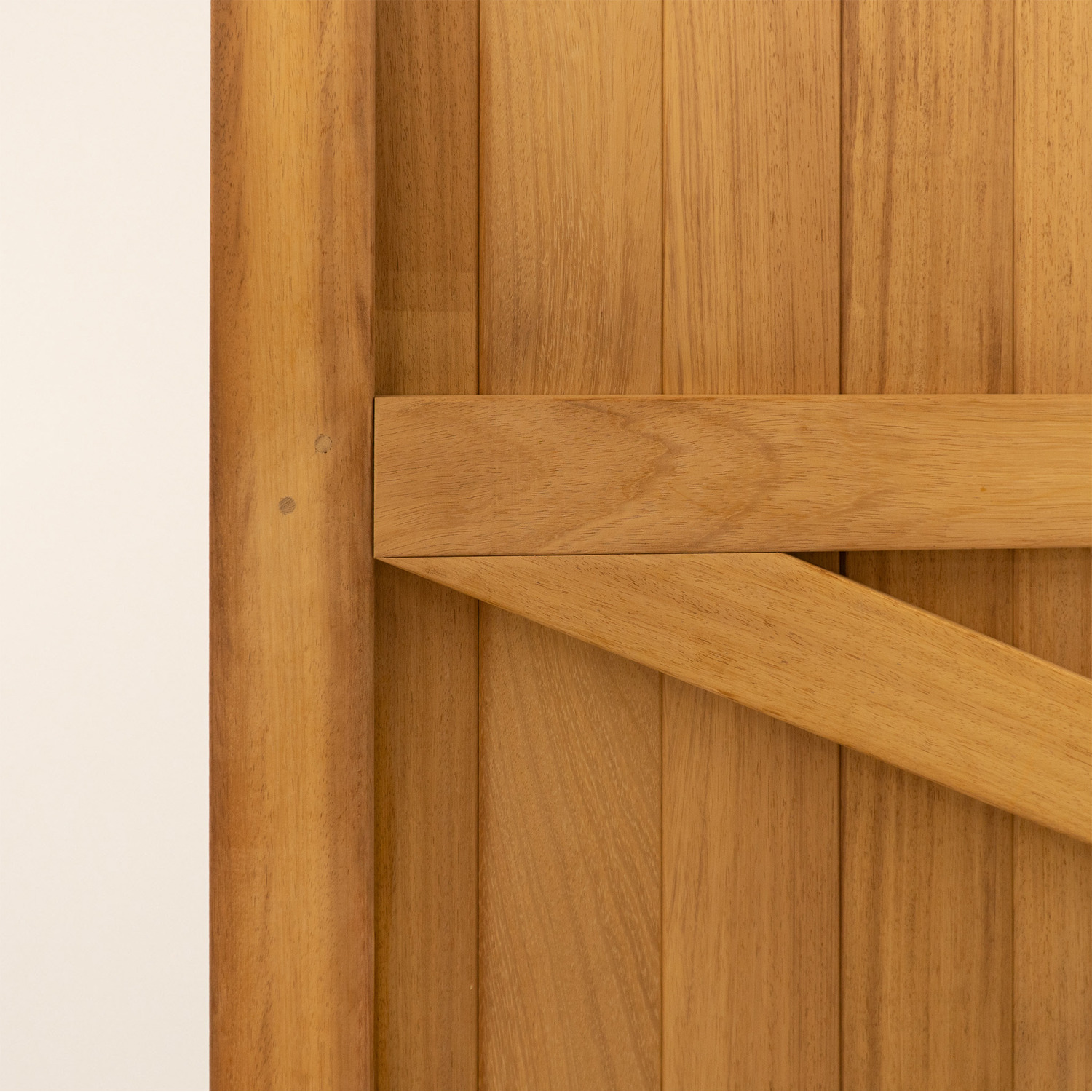 Iroko Highampton Mortise Tenon Entrance Gates (Pair)