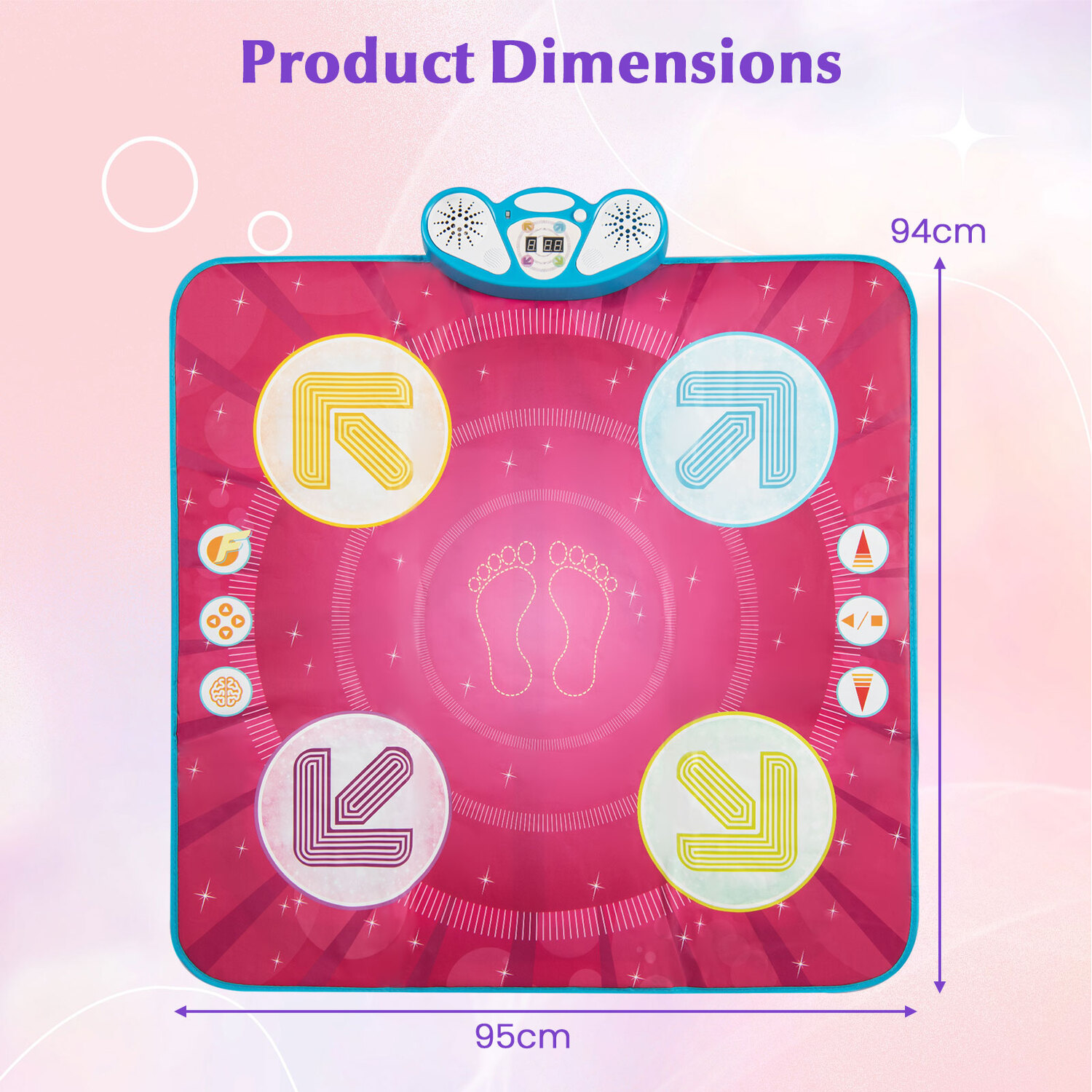 Fun Dance Mat Dance Game Toy