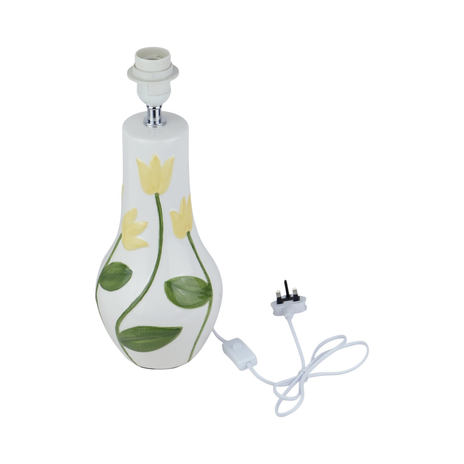 Tulip Embossed Table Lamp
