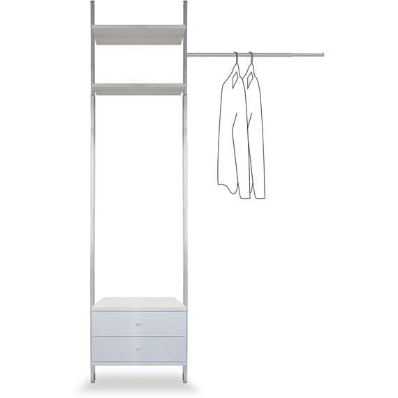 Spacepro Aura Storage Kit 2 - White