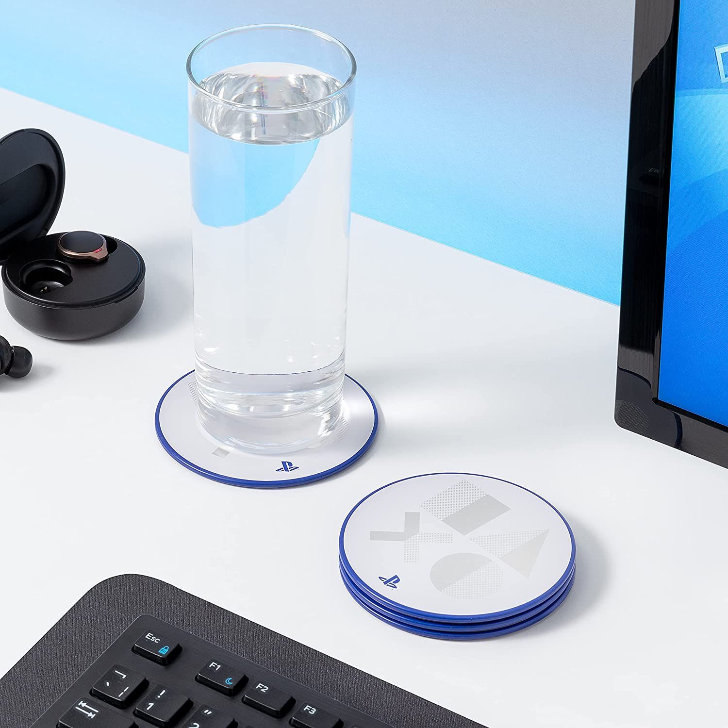 PlayStation PS5 Metal Drink Coasters