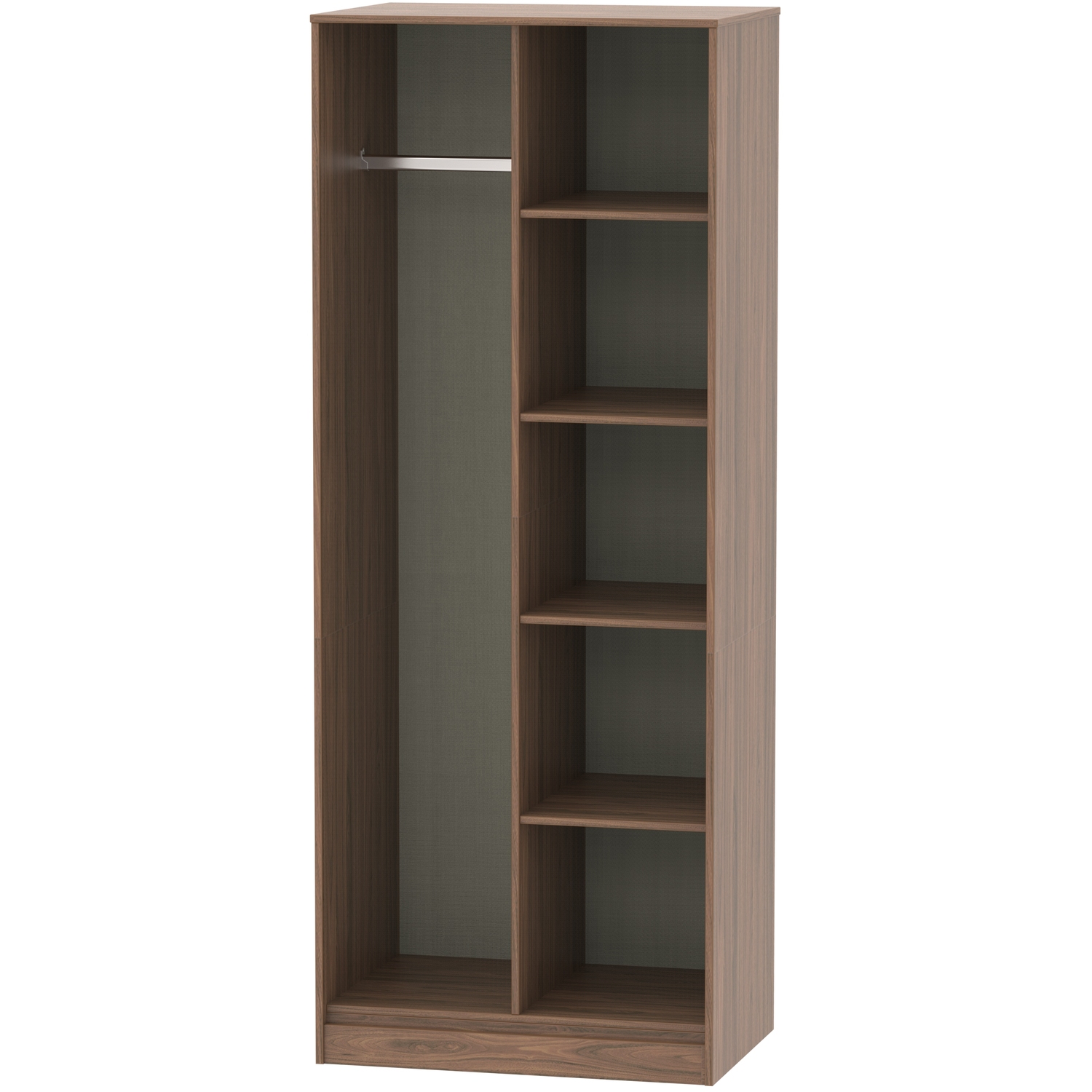 Hong Kong Ready Assembled Tall Open Wardrobe