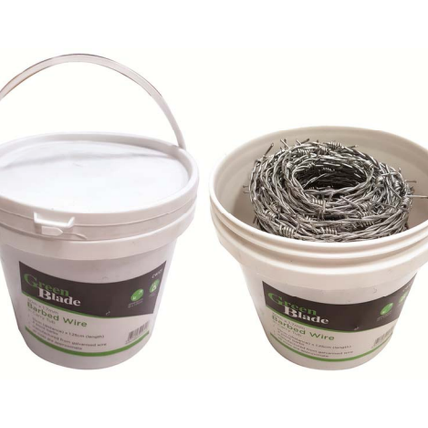 Galvanised Barbed Wire Mesh