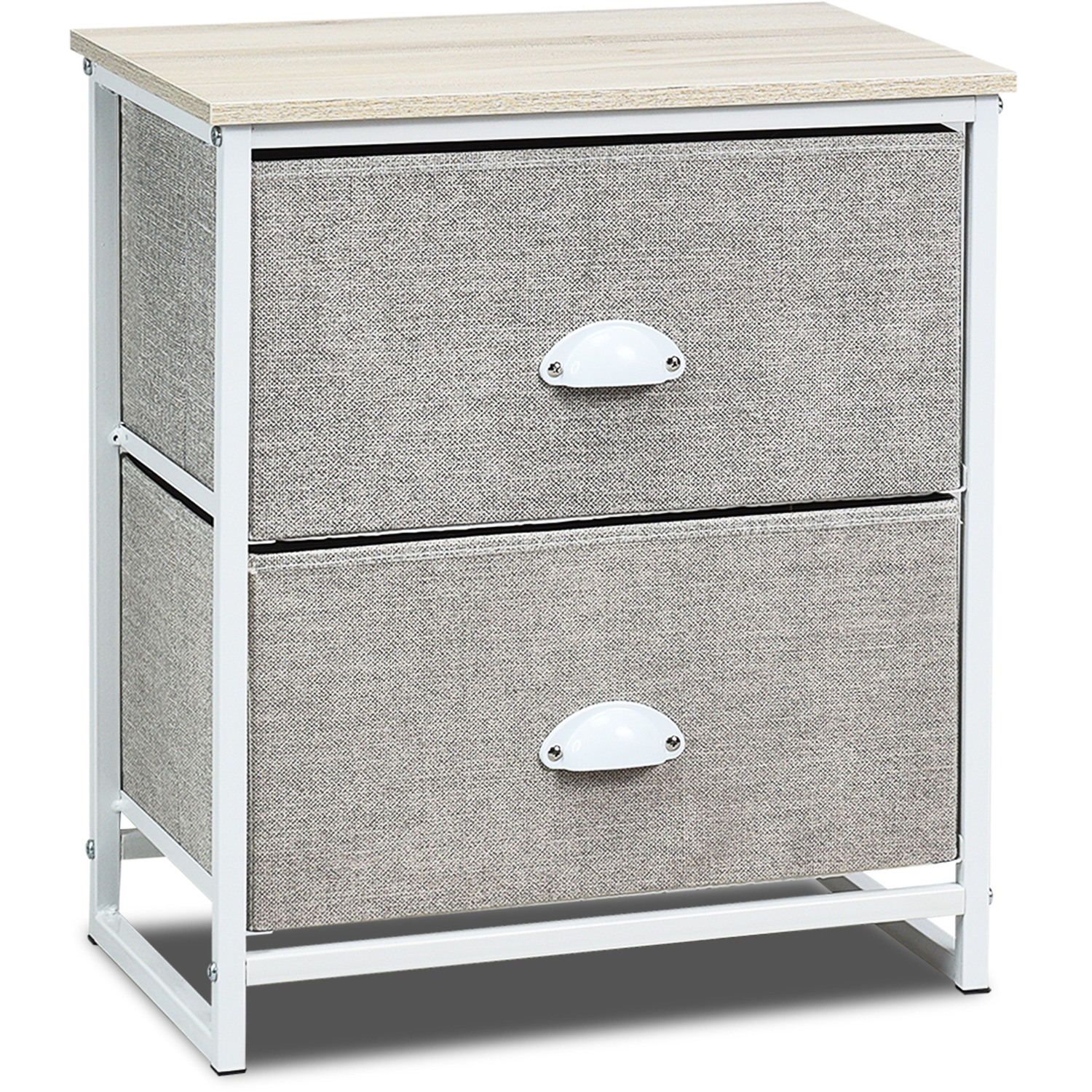 2-Drawer Storage Organizer Unit