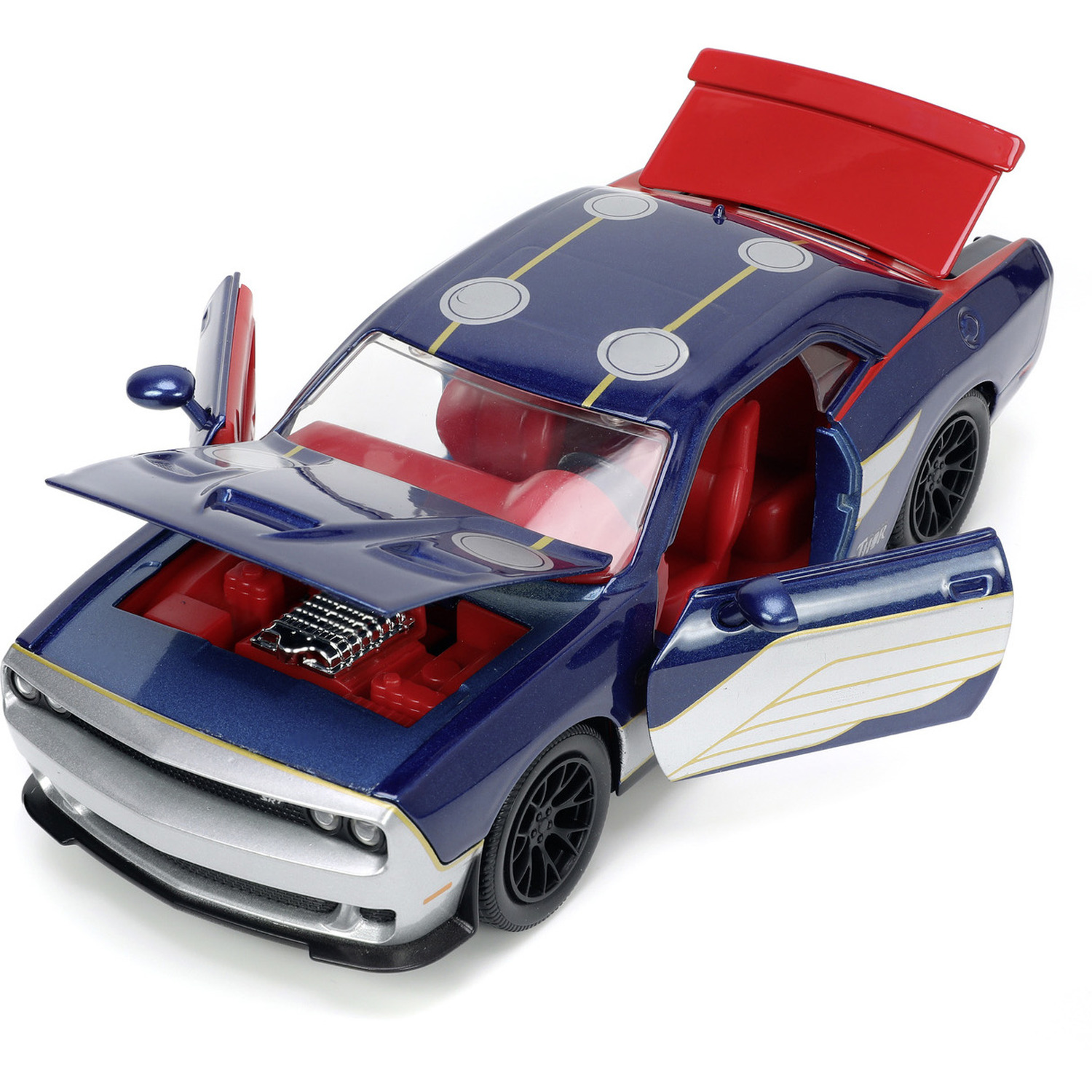 MARVEL COMICS Thor Dodge Challenger Die Cast Vehicle - 253225032SSU