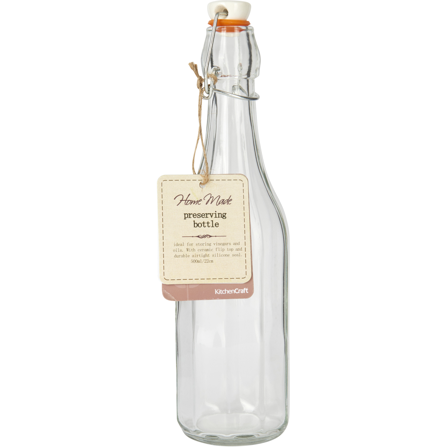 Set of 6 Home Made 500ml Cordial Bottles