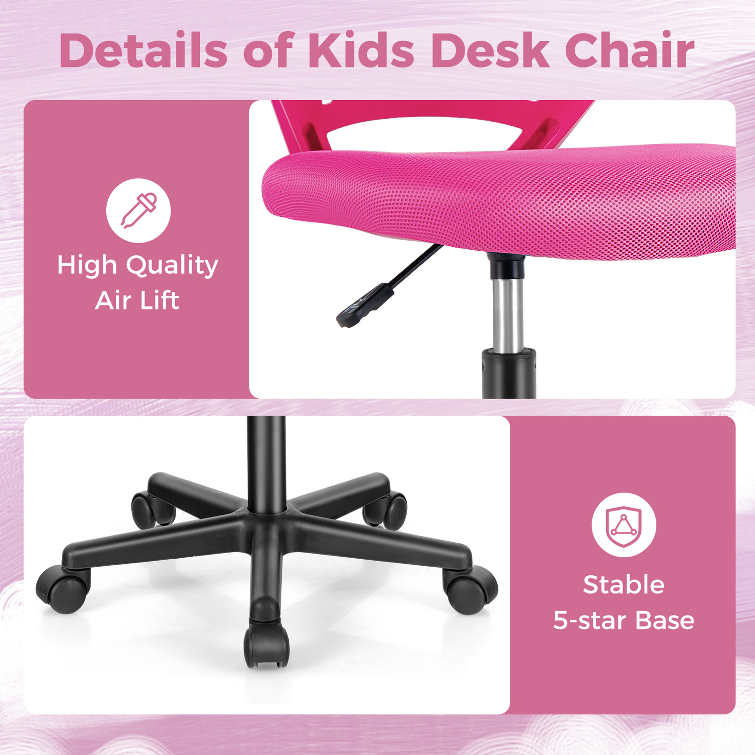 Kids Mesh Computer Chair
