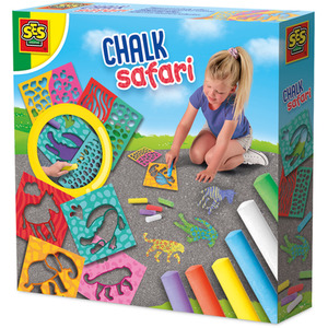 Playground chalk safari