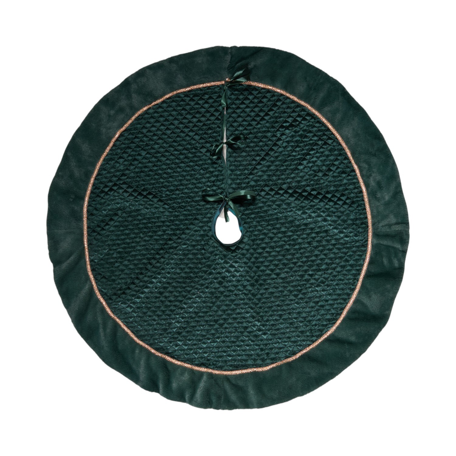 Tree Skirt Emerald Green