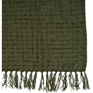 Chenille Check Throw