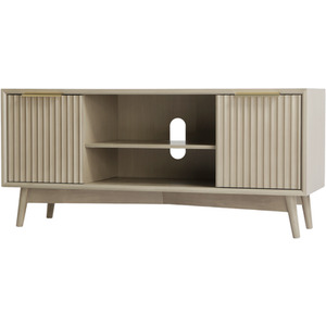 Monza - Fluted TV Unit with Storage